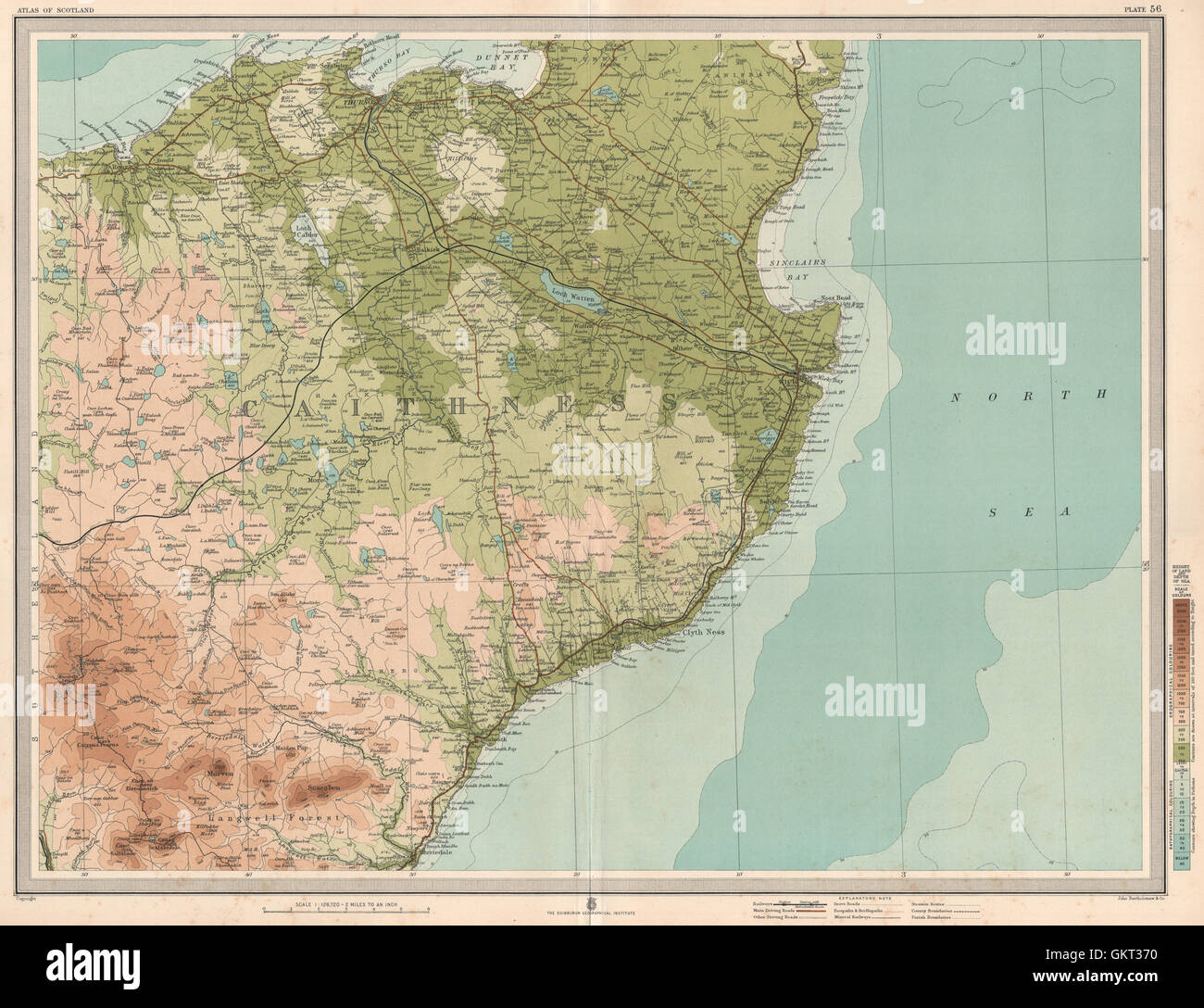 Wick map hi-res stock photography and images - Alamy