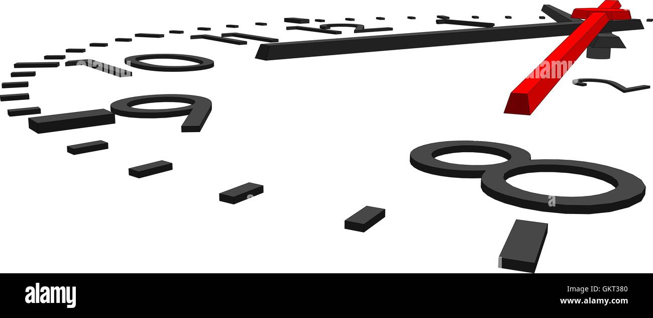 Round clock face hi-res stock photography and images - Alamy