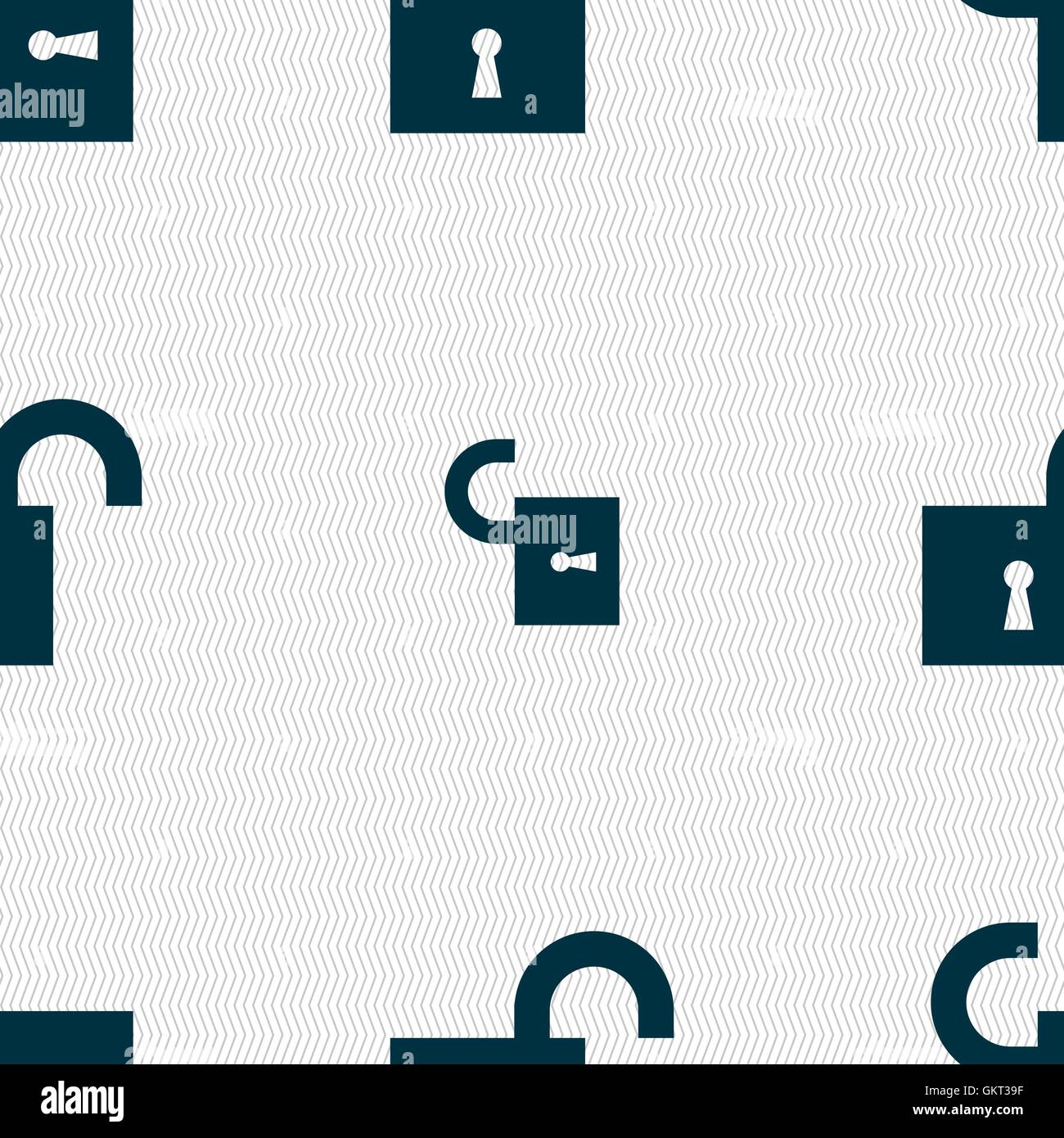 Lock open icon hi-res stock photography and images - Alamy