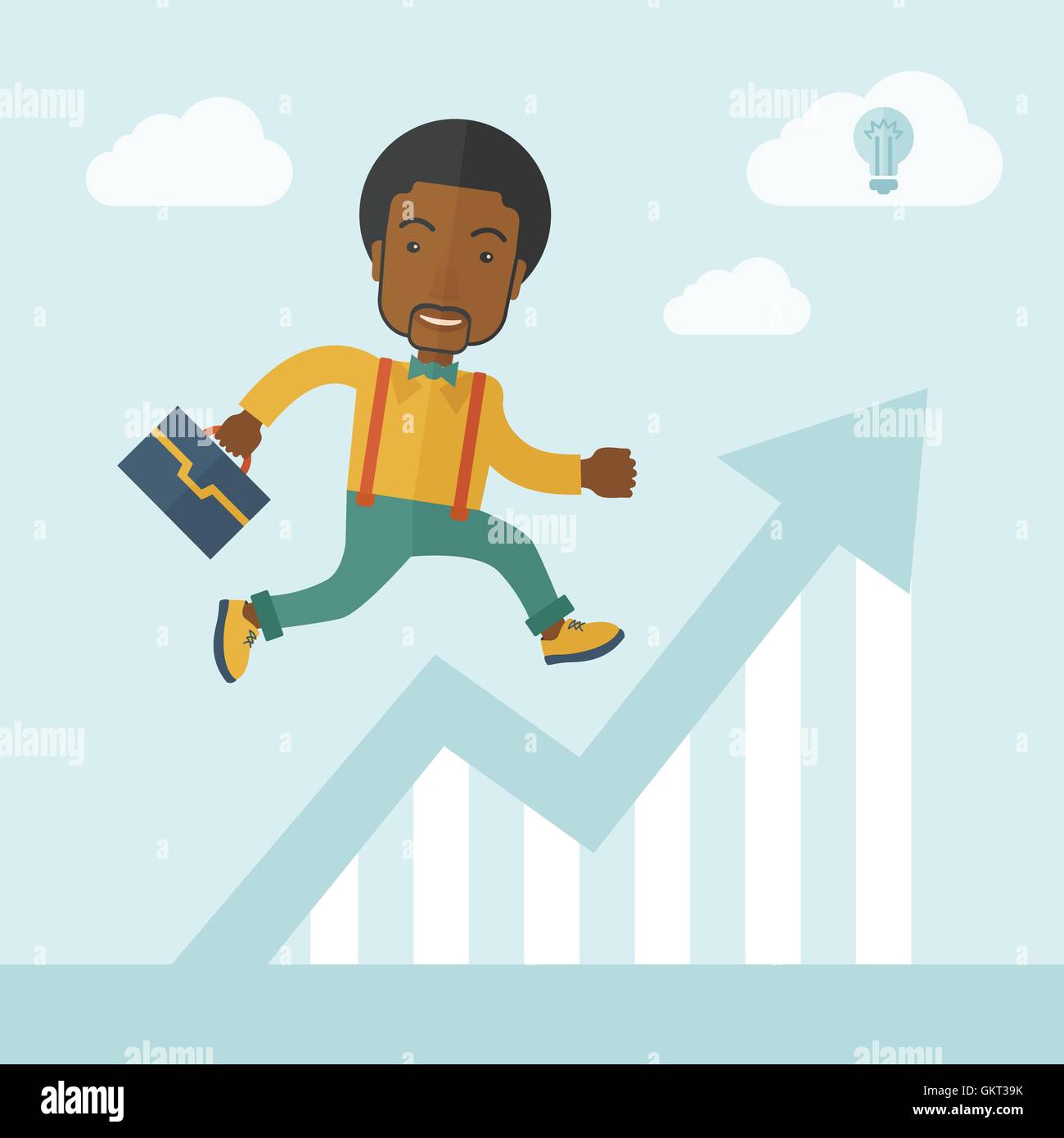 Economy graph up arrow Stock Vector Images - Alamy