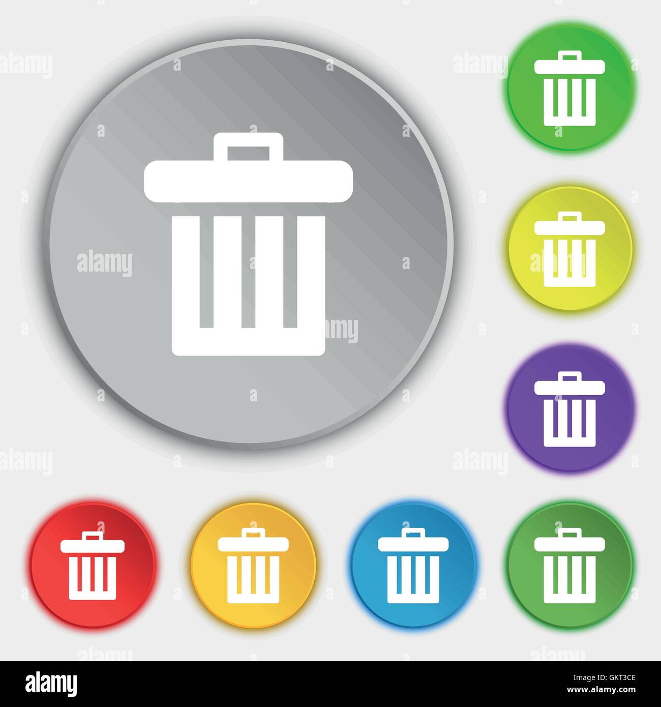 Ecology box icon flat Stock Vector Images - Alamy