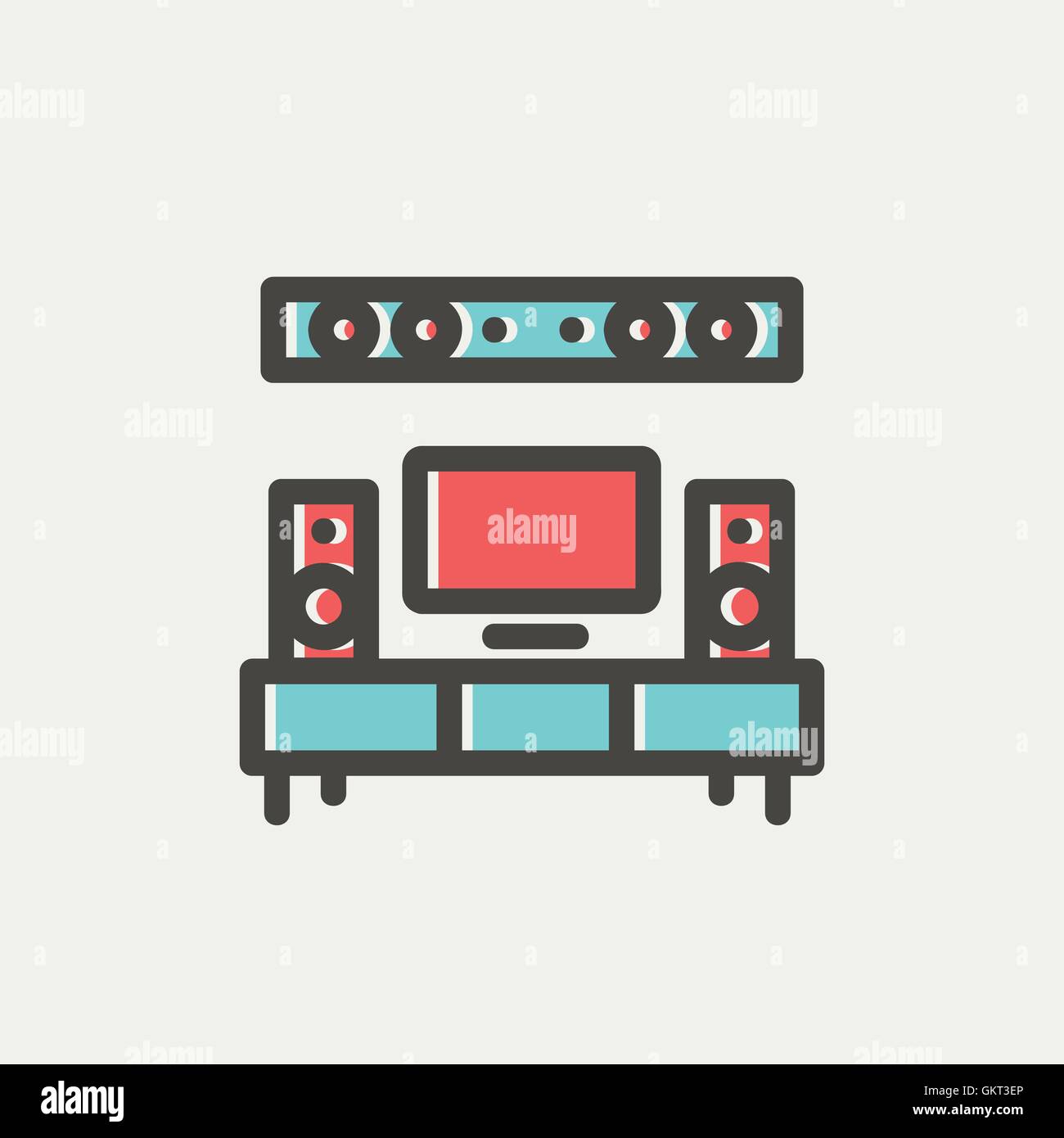 Movie theatre display Stock Vector Images - Alamy