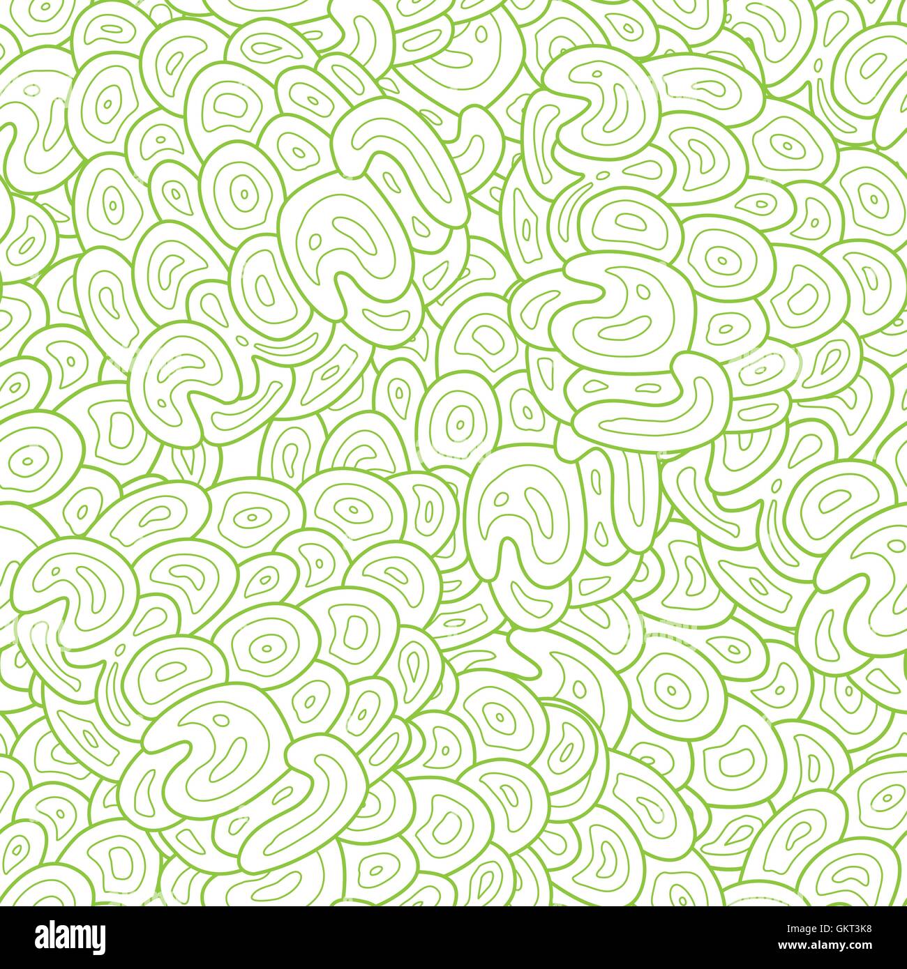 Vector Green Abstract Seaweed texture seamless pattern Stock Vector ...
