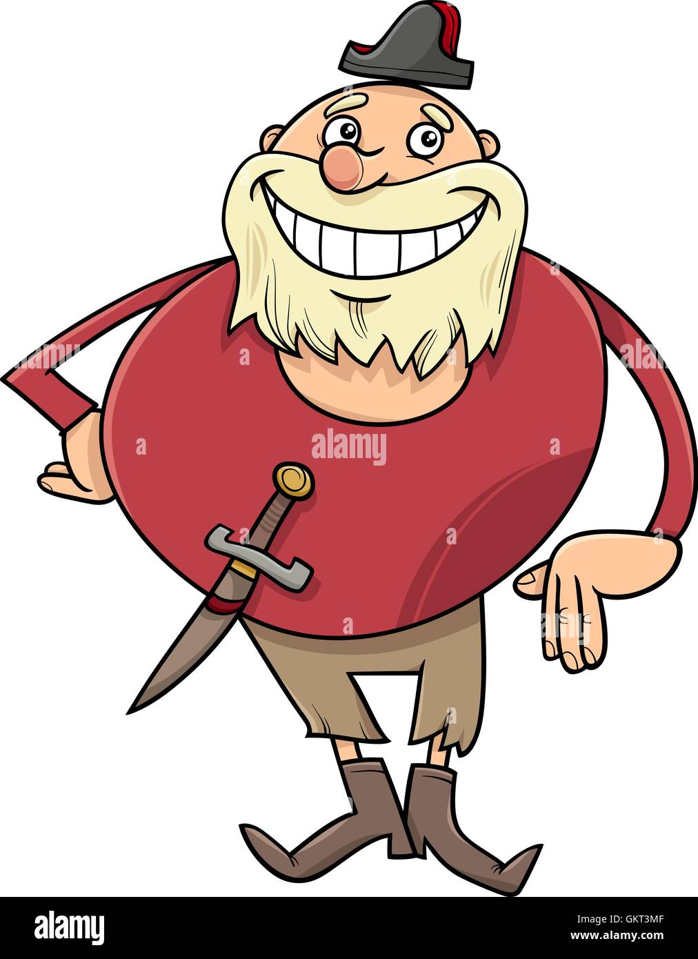 pirate character cartoon illustration Stock Vector Image & Art - Alamy
