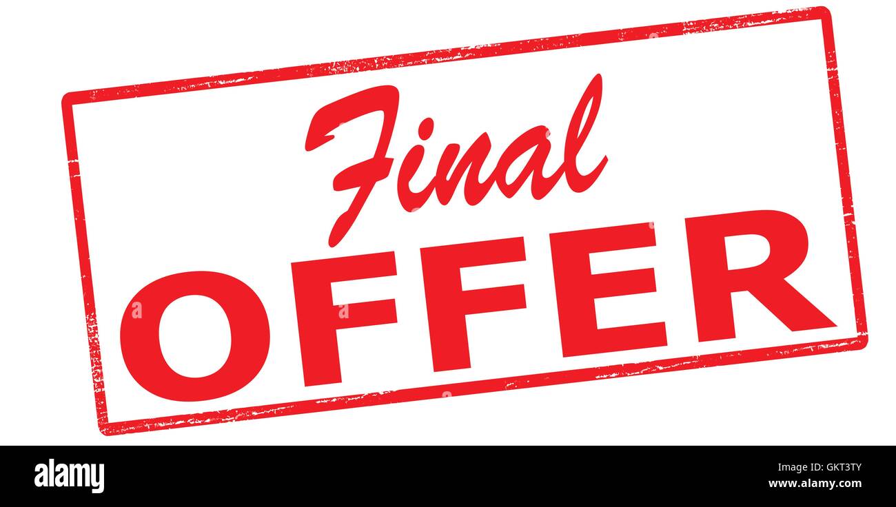 Final proposal Stock Vector Images - Alamy