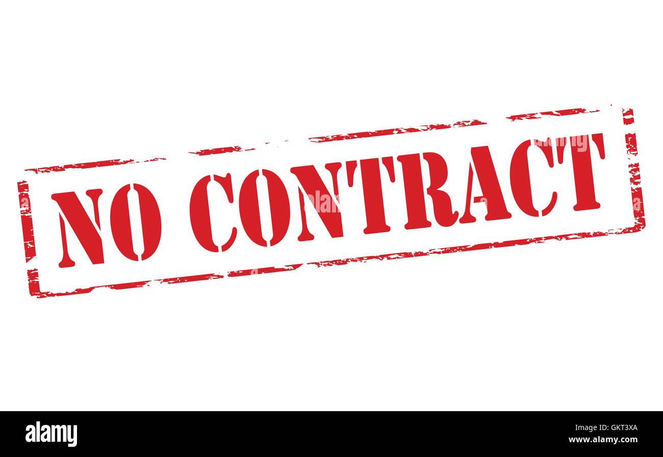 No contract text Cut Out Stock Images & Pictures - Alamy