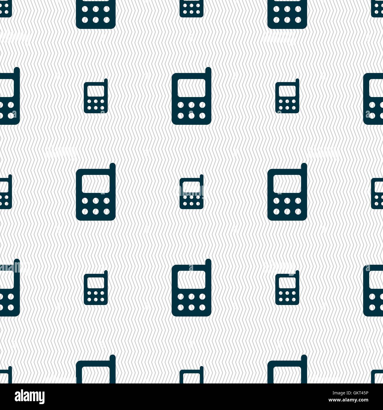 Mobile phone wireless communication technology Stock Vector Images - Alamy