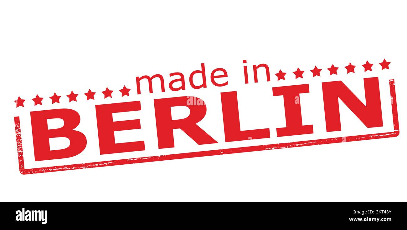 Berlin sign Stock Vector Images - Alamy