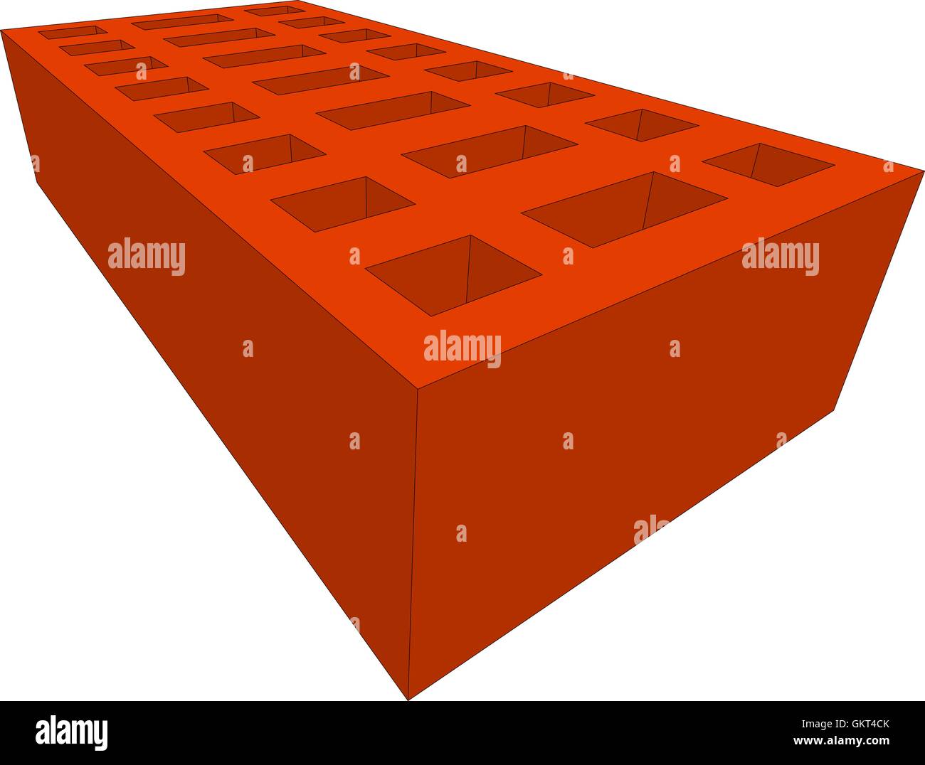 Brick. Vector illustration Stock Vector Image & Art - Alamy