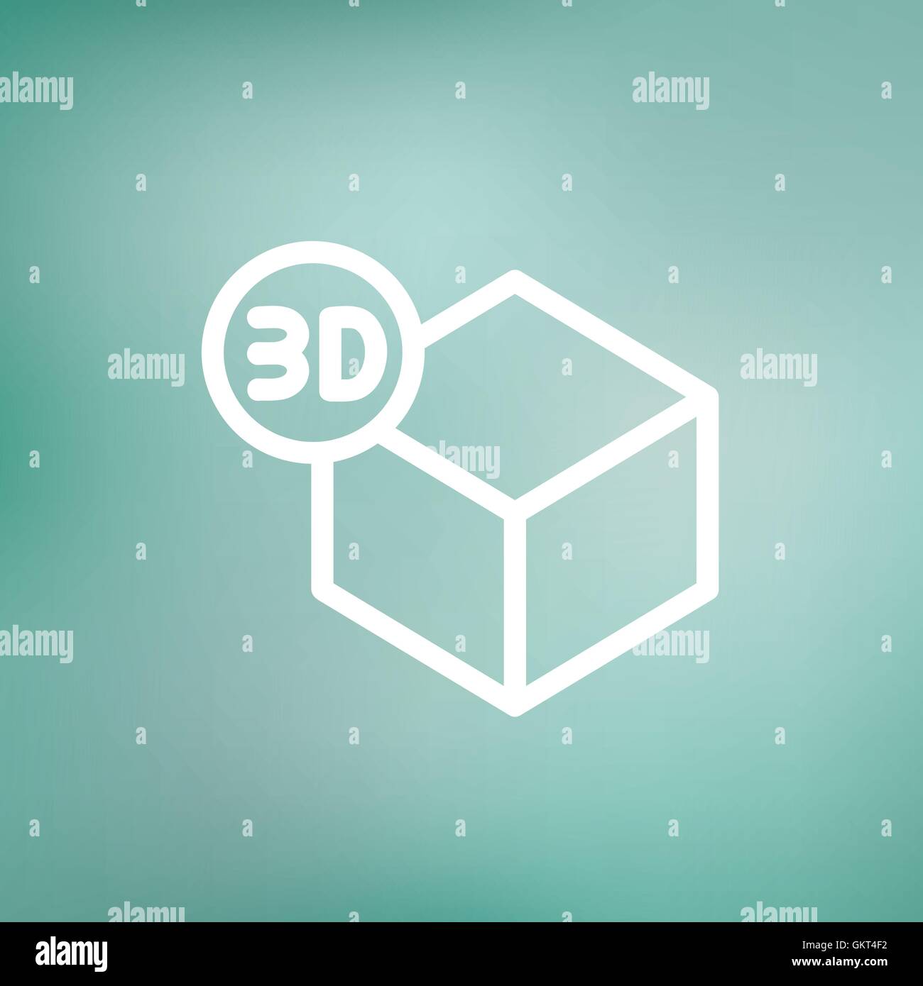 Dice three icon Stock Vector Images - Alamy