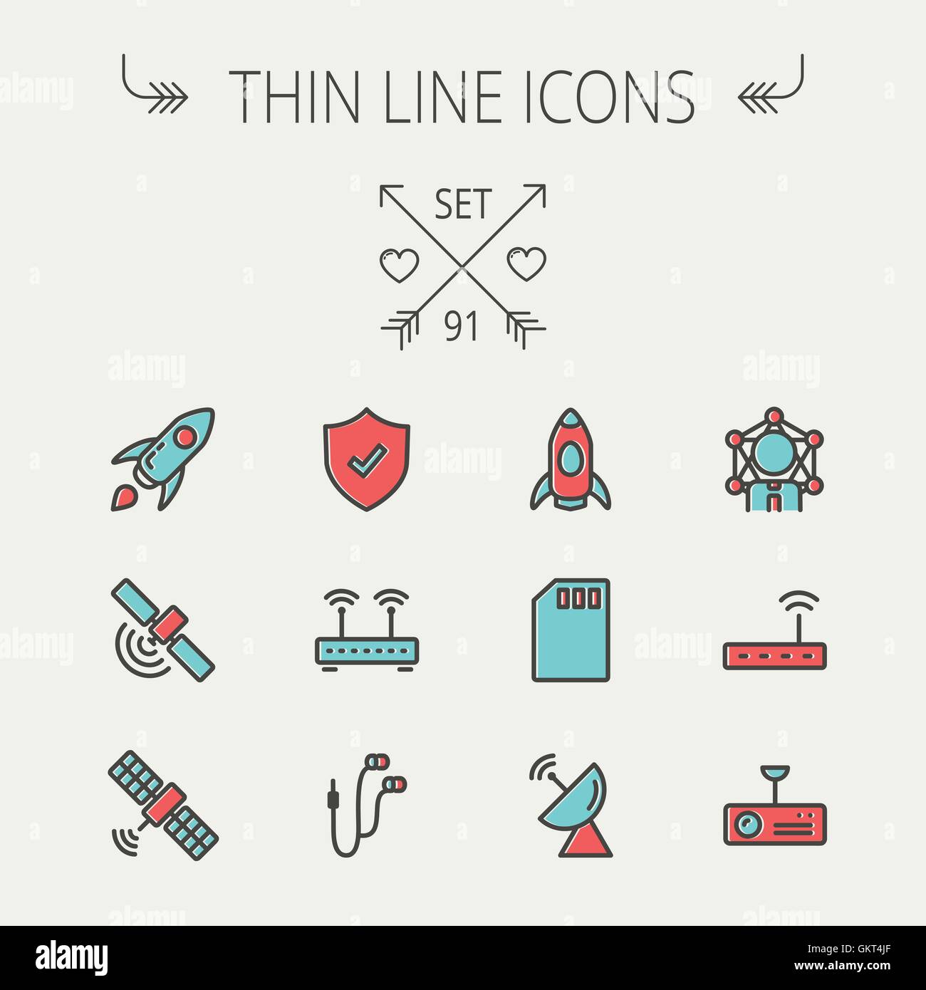 Information integration Stock Vector Images - Alamy