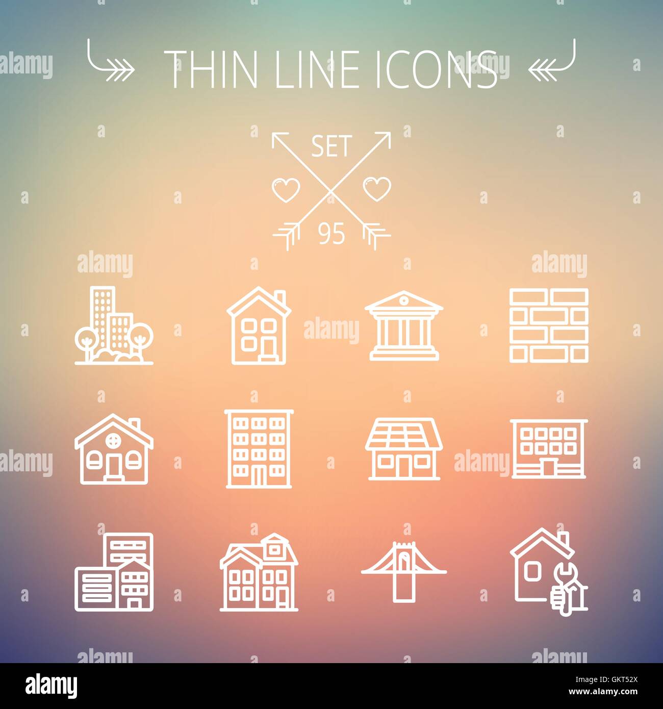 Scaffolding house construction Stock Vector Images - Alamy