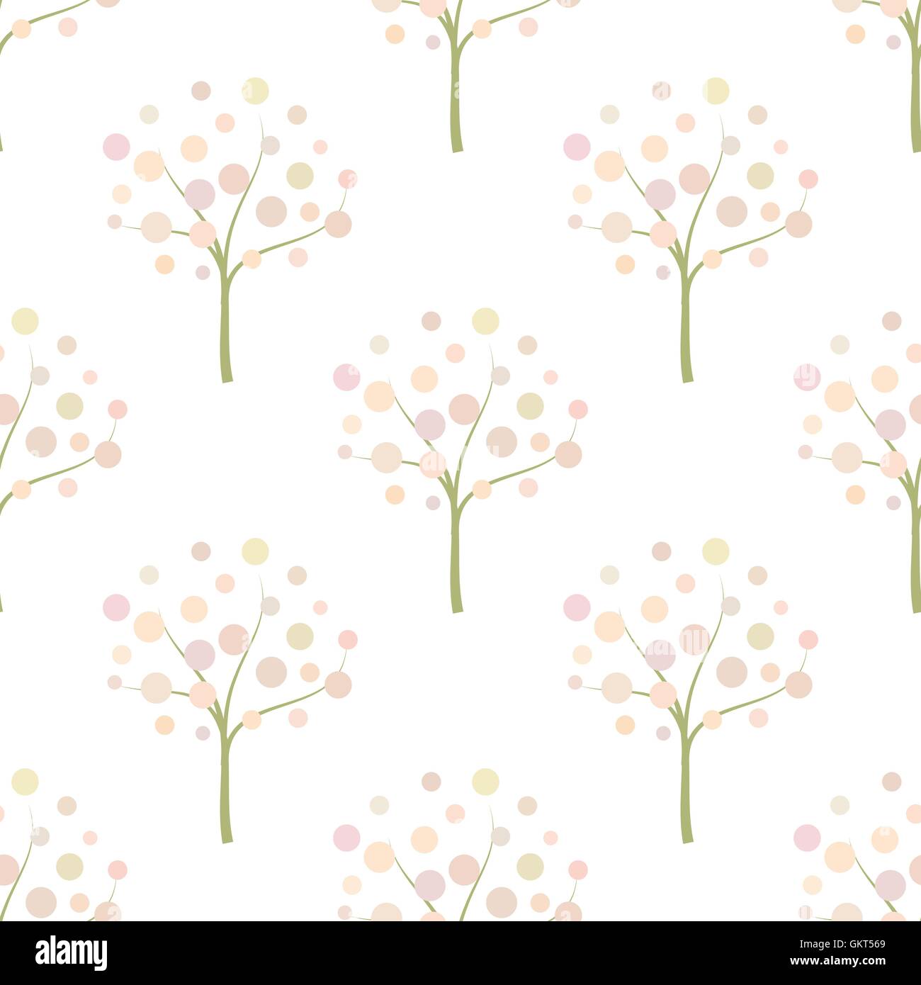Decorative trees Stock Vector Images - Alamy