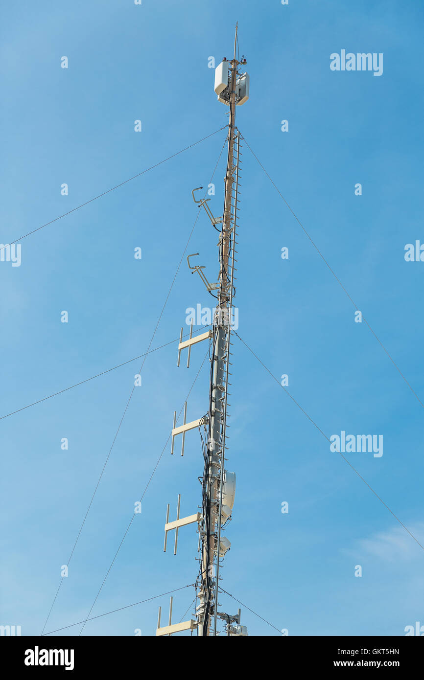 Modern Telecommunication tower Stock Photo - Alamy