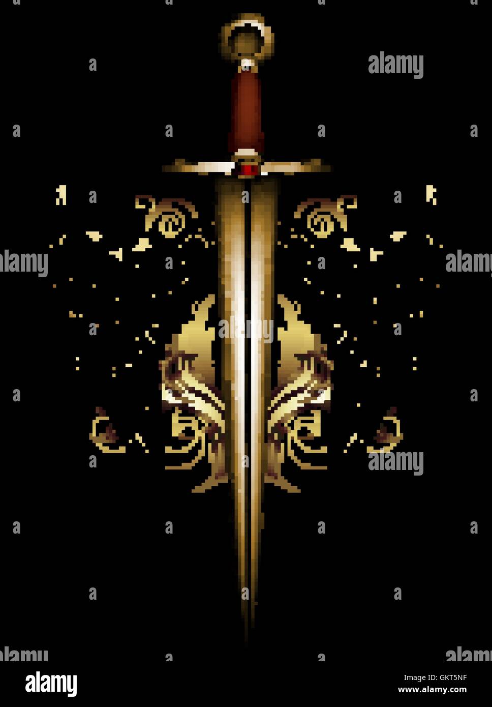 ancient ornate arms Stock Vector Image & Art - Alamy