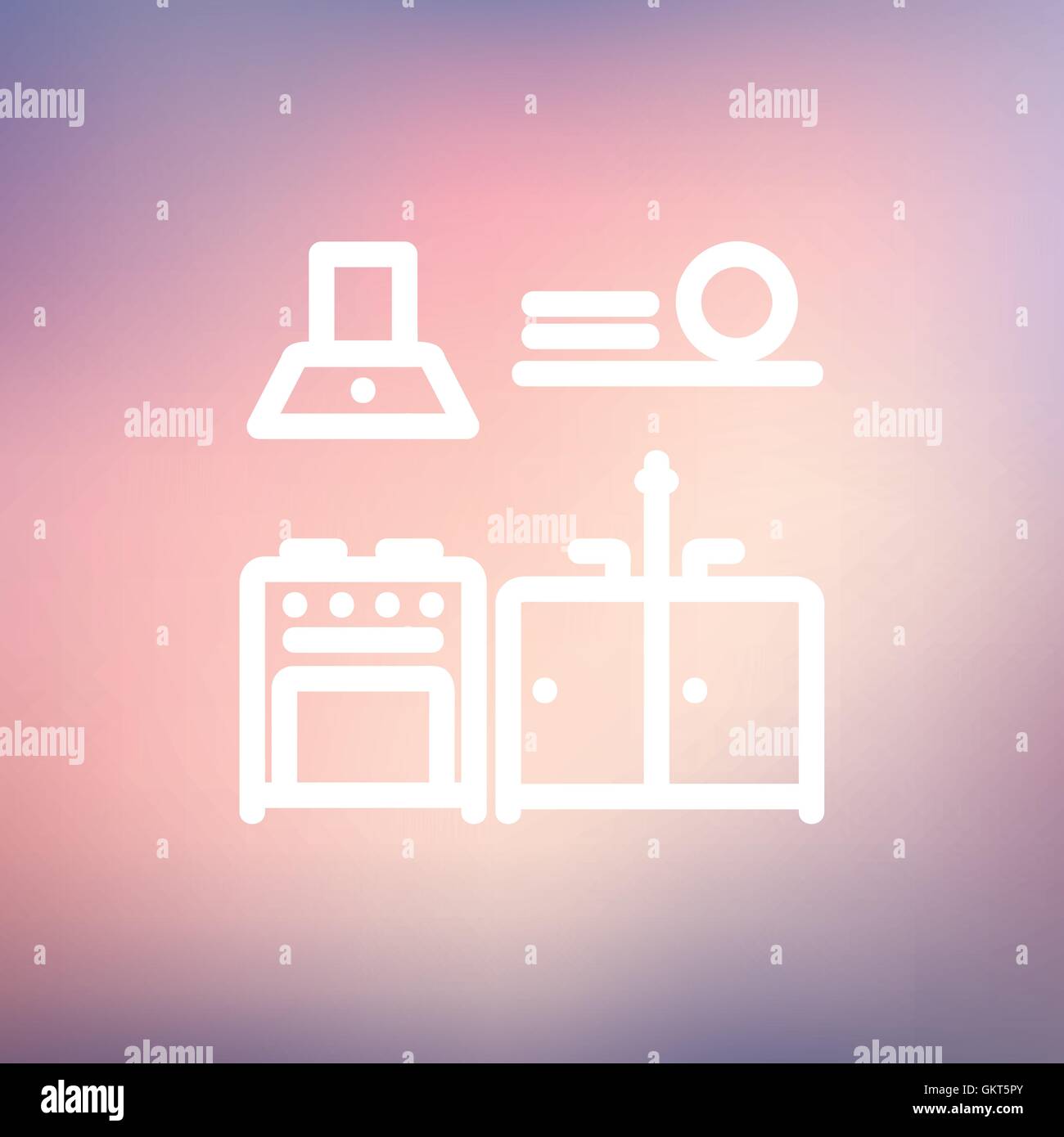 Kitchen sink icon Stock Vector Images - Alamy