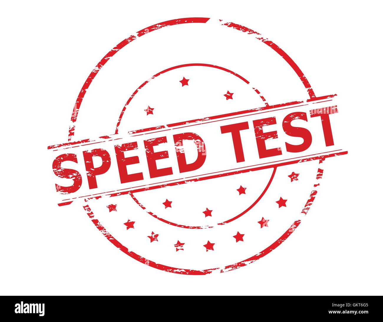Velocity test Stock Vector Images - Alamy