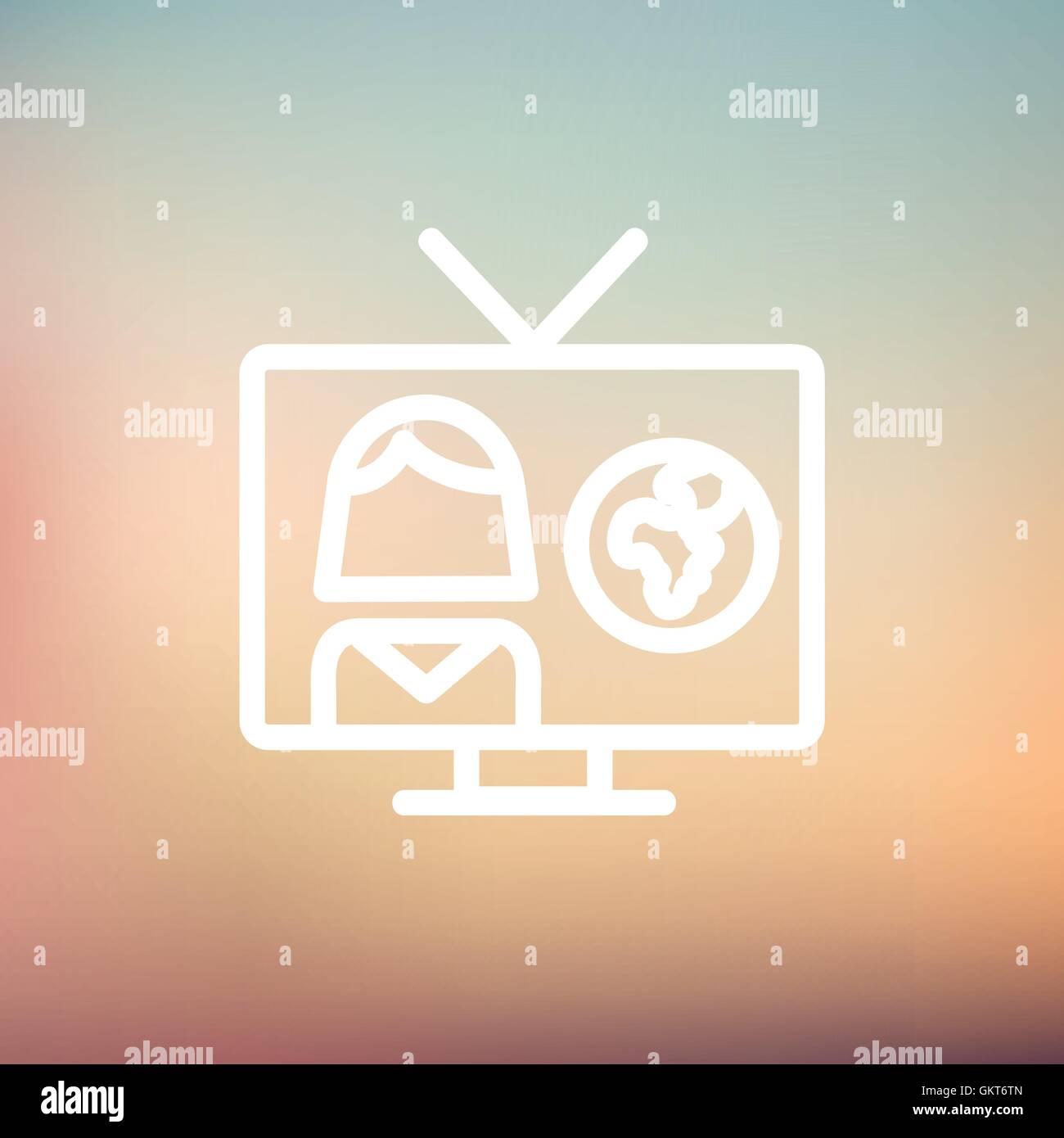 Weather report studio hi-res stock photography and images - Alamy