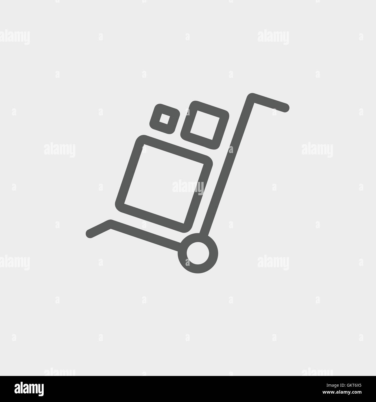 Box for transportation Stock Vector Images - Alamy