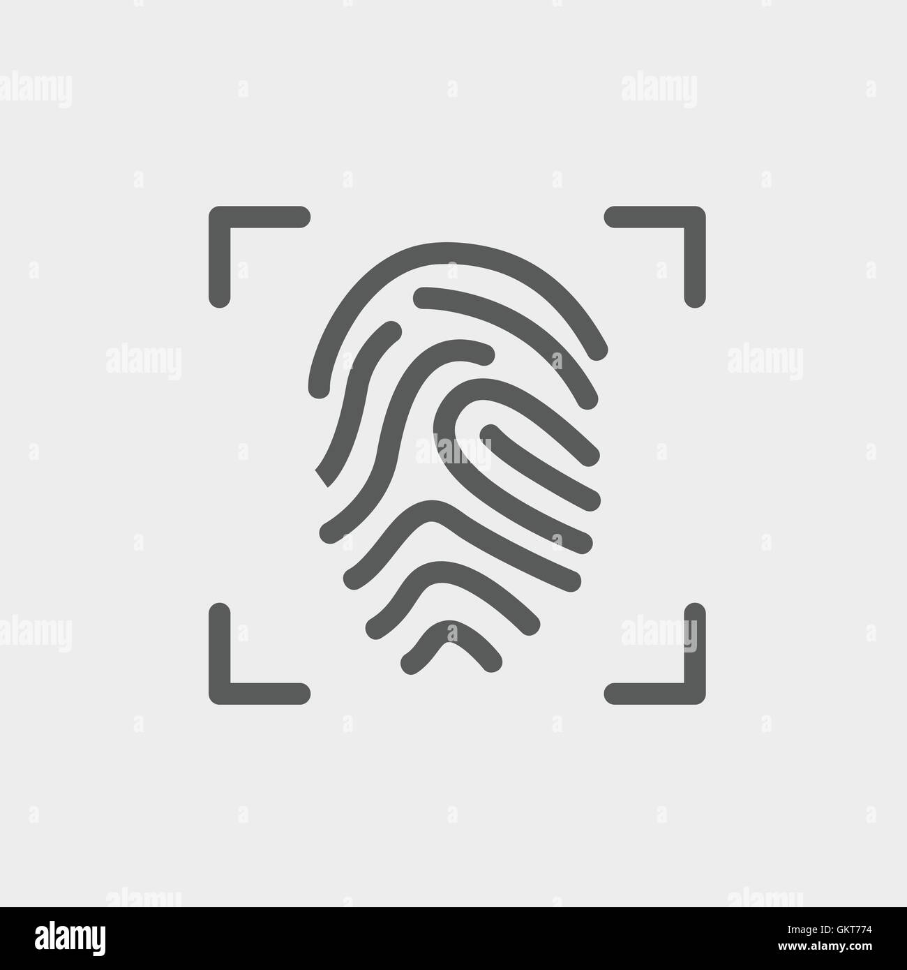 Fingerprint scanning hi-res stock photography and images - Alamy