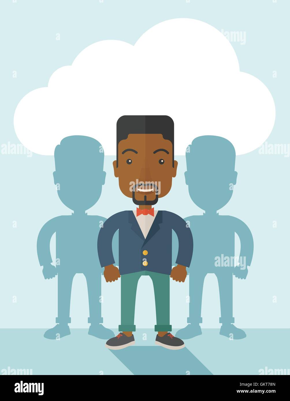 Standing straight Stock Vector Images - Alamy