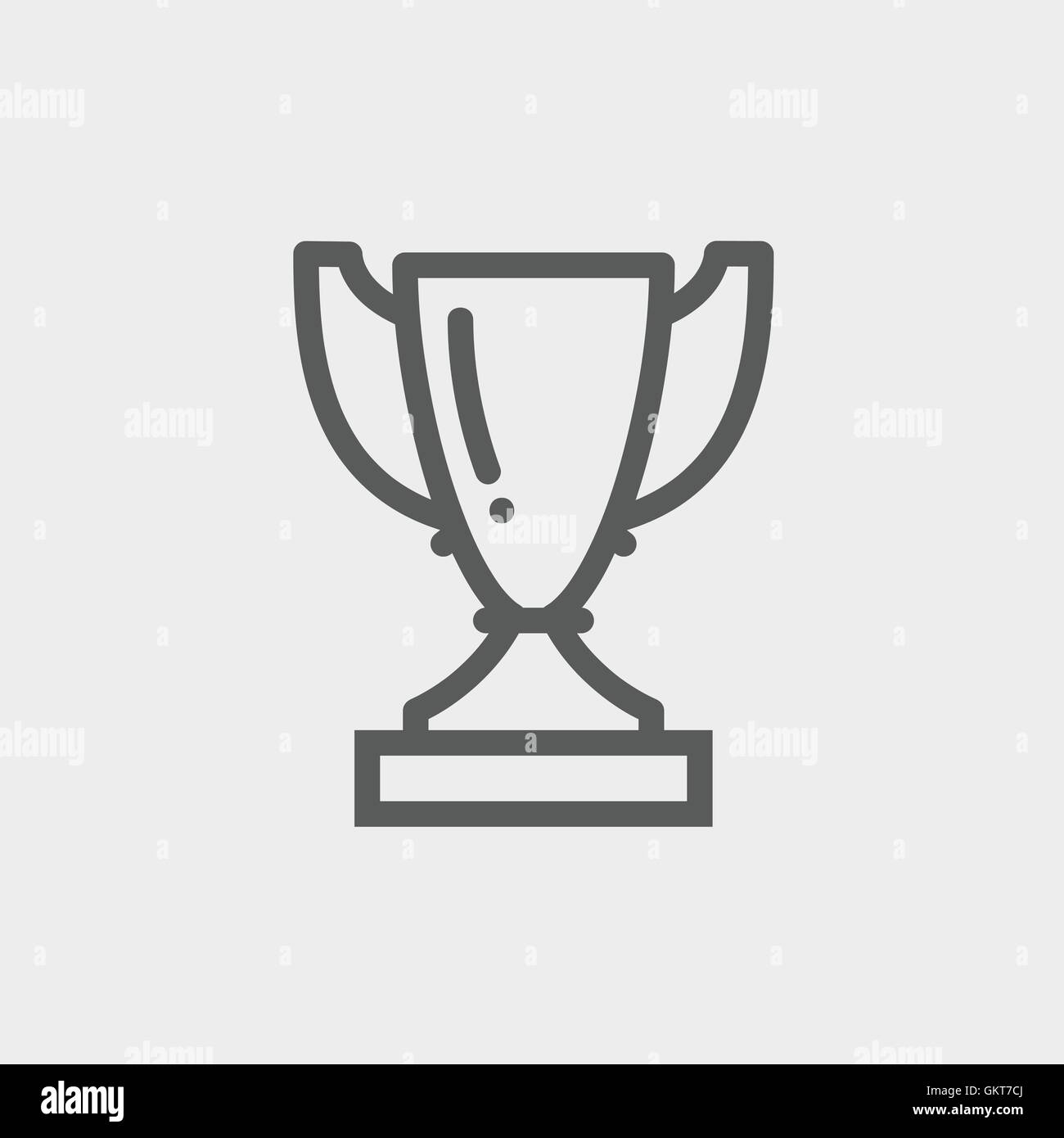 Golden reward gold trophy Black and White Stock Photos & Images - Alamy