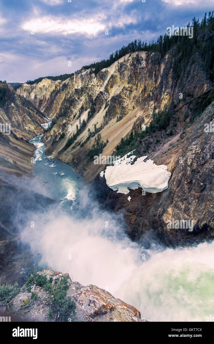 Lower Fall, Yellowstone National Park Stock Photo - Alamy