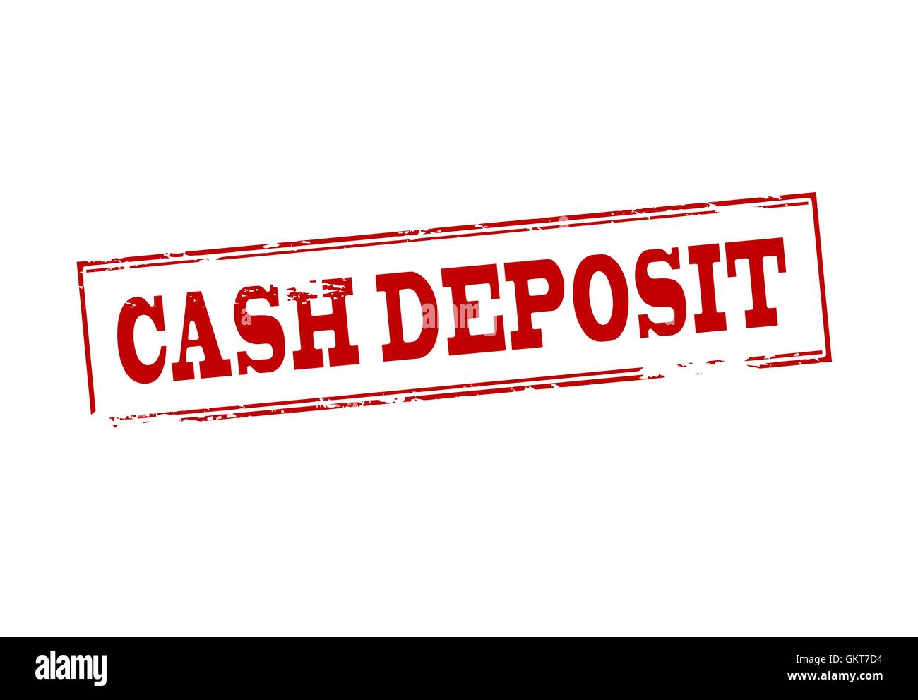 Deposit sign Cut Out Stock Images & Pictures - Alamy