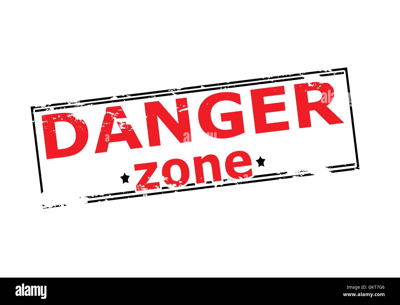 Danger zone Cut Out Stock Images & Pictures - Alamy