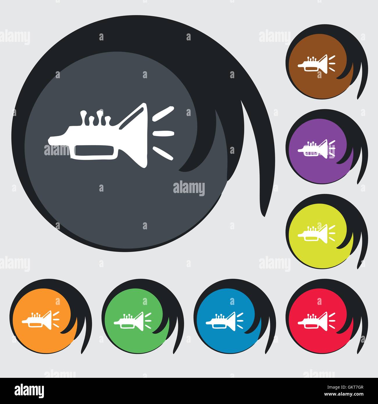 Eight brass Stock Vector Images - Alamy