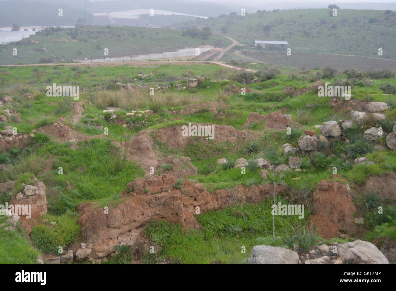 Tel Lachish, Shephelah region of Israel between Mount Hebron and the ...