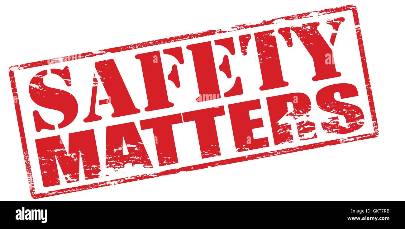 Safety matters Stock Vector Images - Alamy