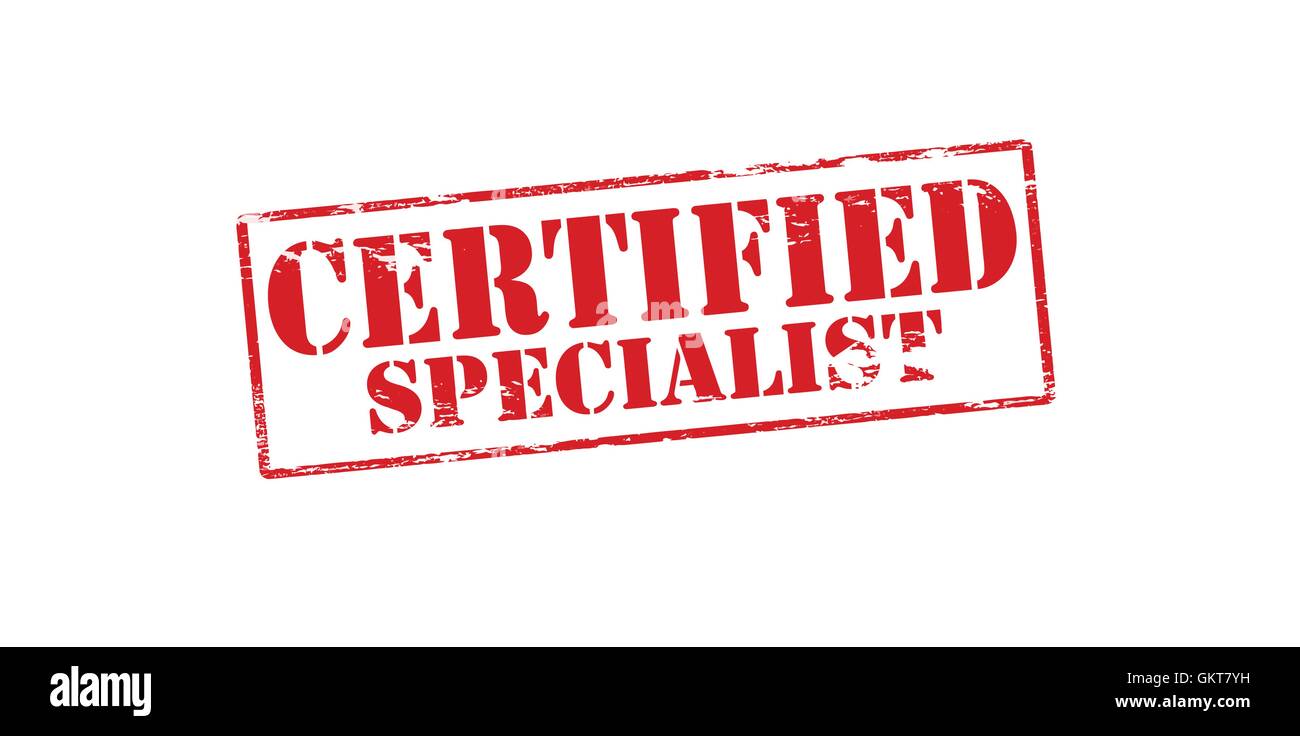 Specialist text on red hi-res stock photography and images - Alamy