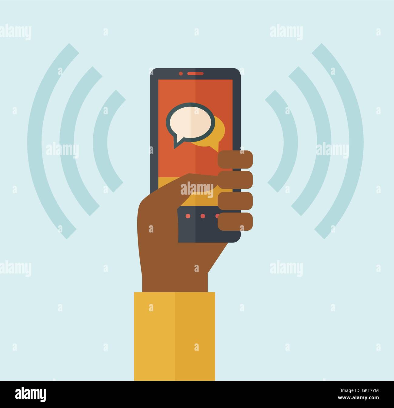 Vibrating phone hi-res stock photography and images - Alamy