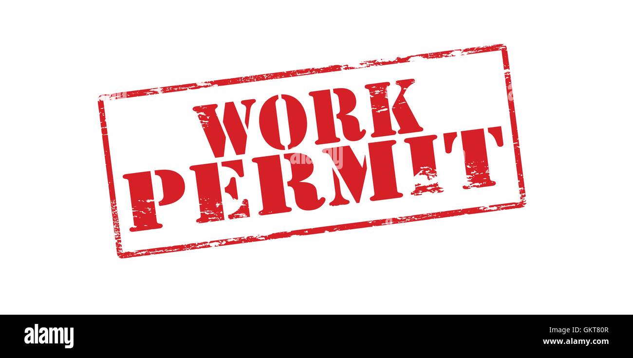 Permit sign Stock Vector Images - Alamy