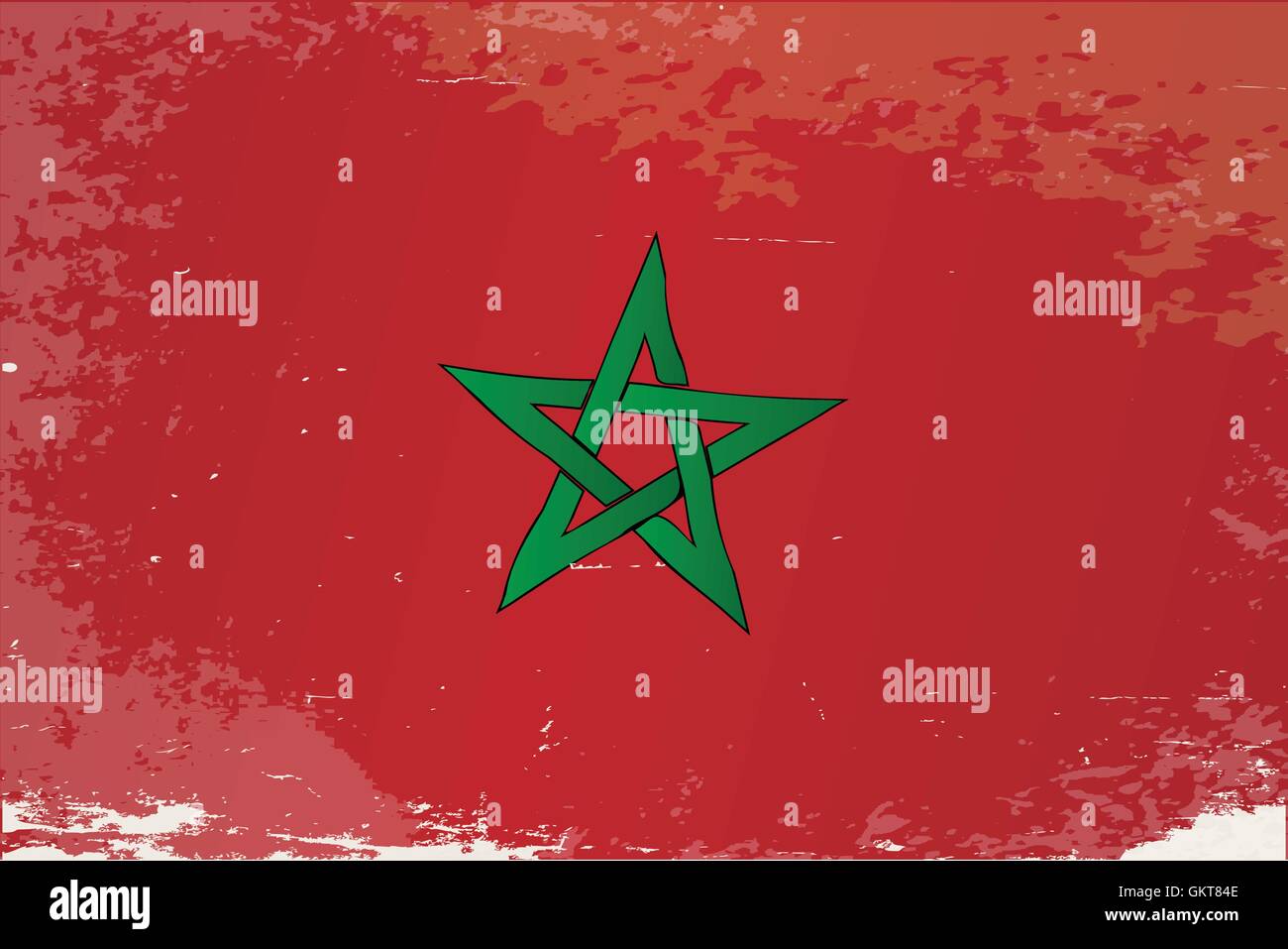 Moroccan flag Stock Vector Images - Alamy