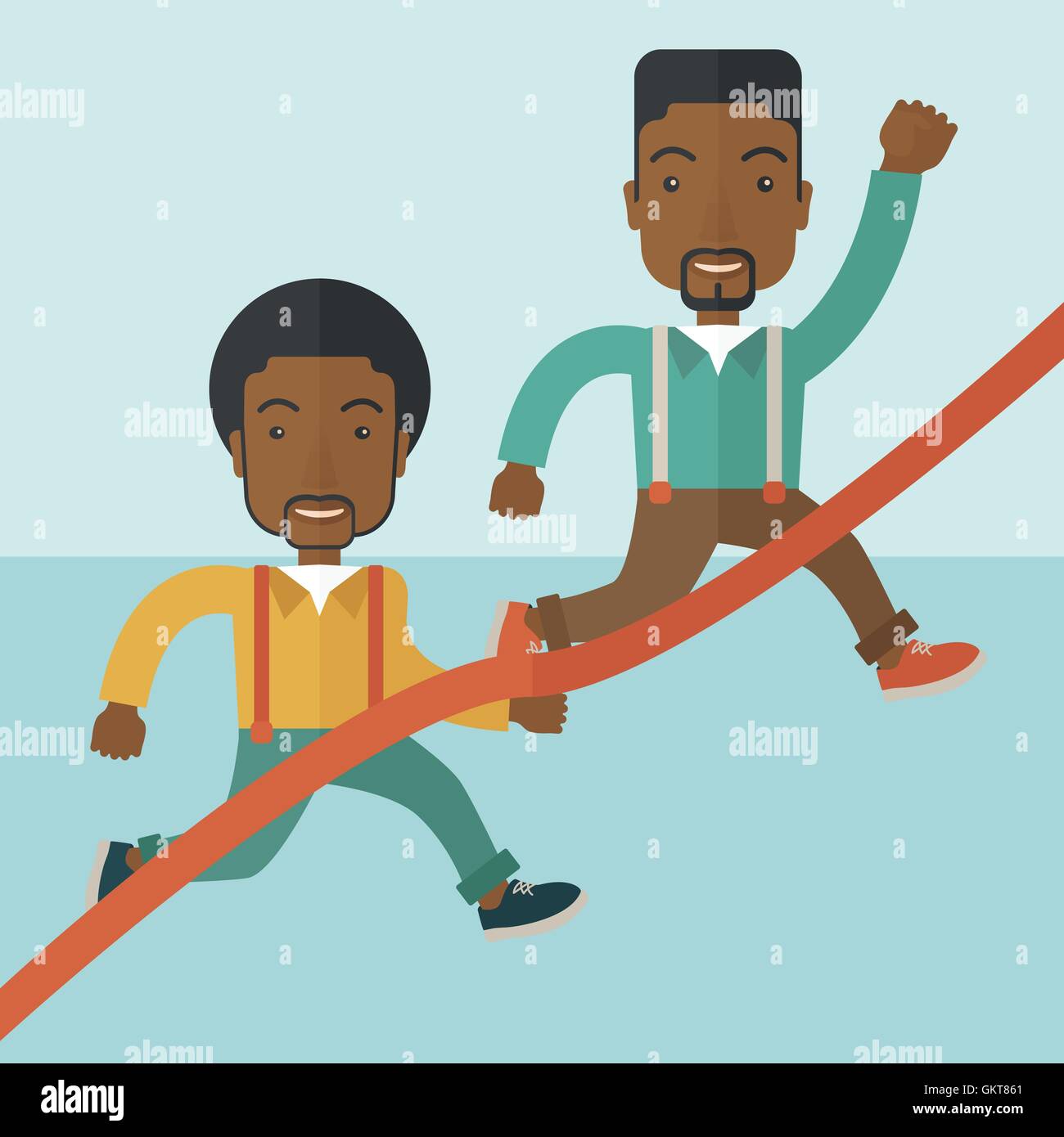 Race concept finish line Stock Vector Images - Alamy
