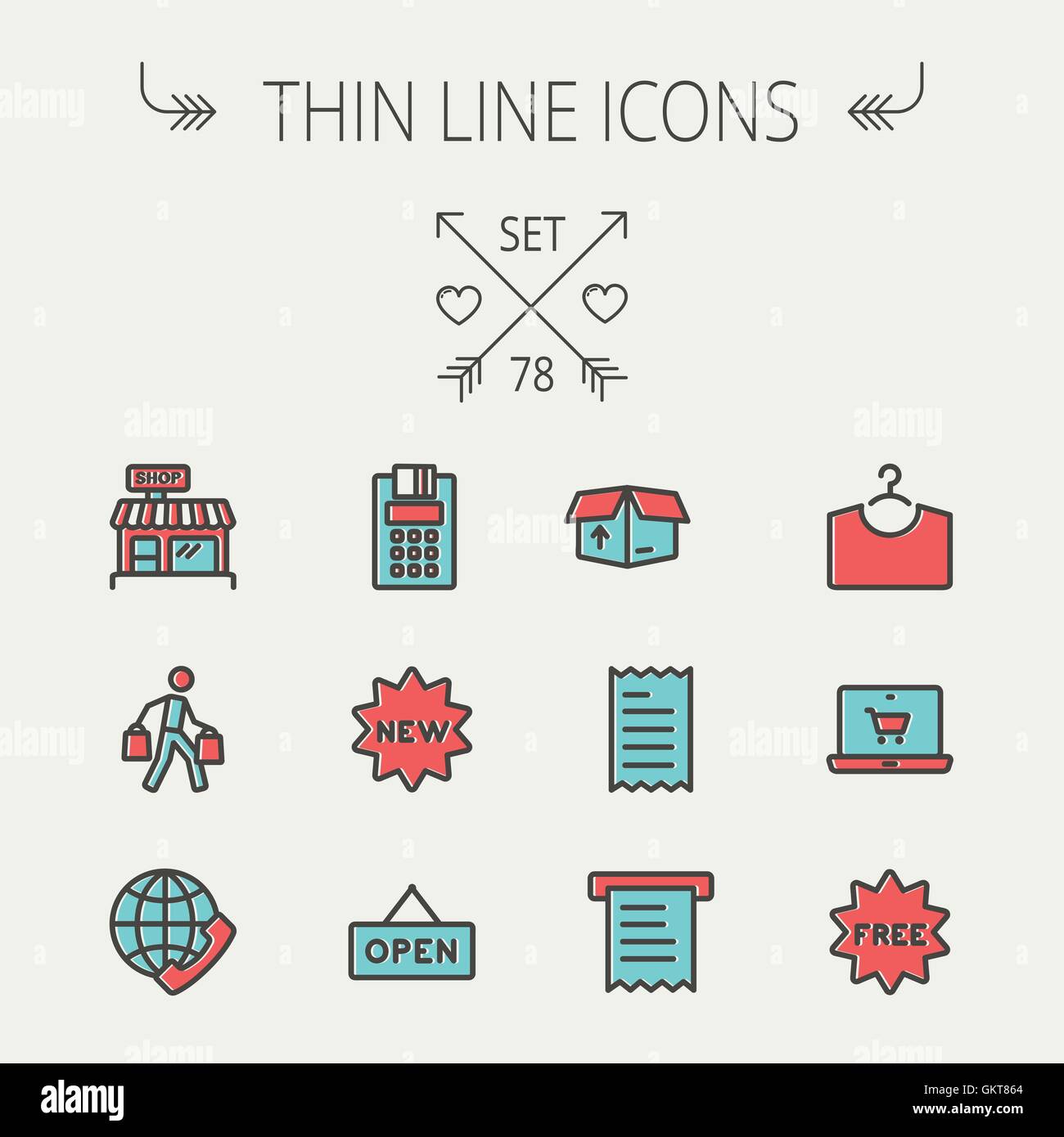 Business fashion icon Stock Vector Images - Alamy