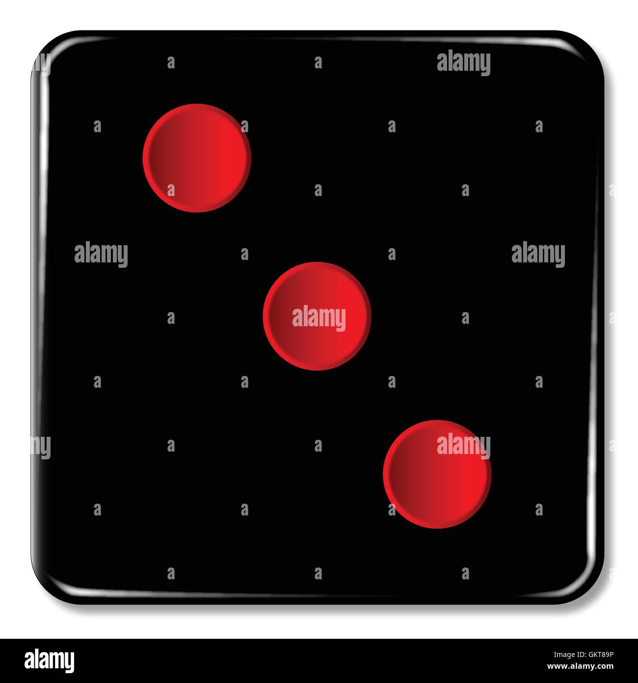 Three red spots Cut Out Stock Images & Pictures - Alamy