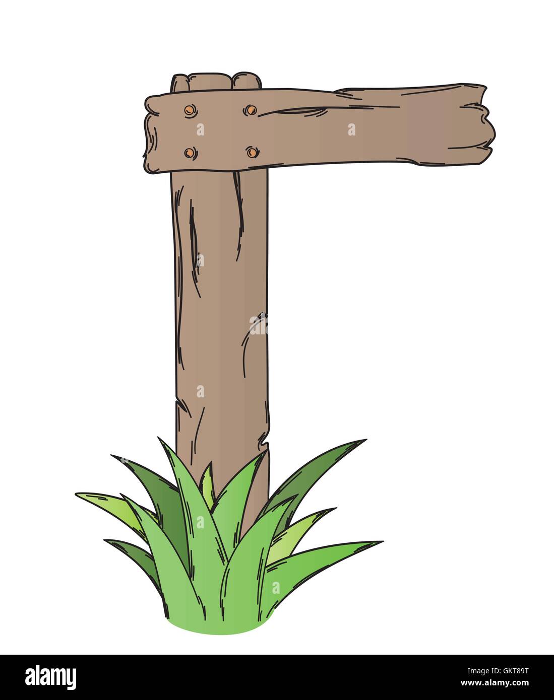 Sign post vector hi-res stock photography and images - Alamy