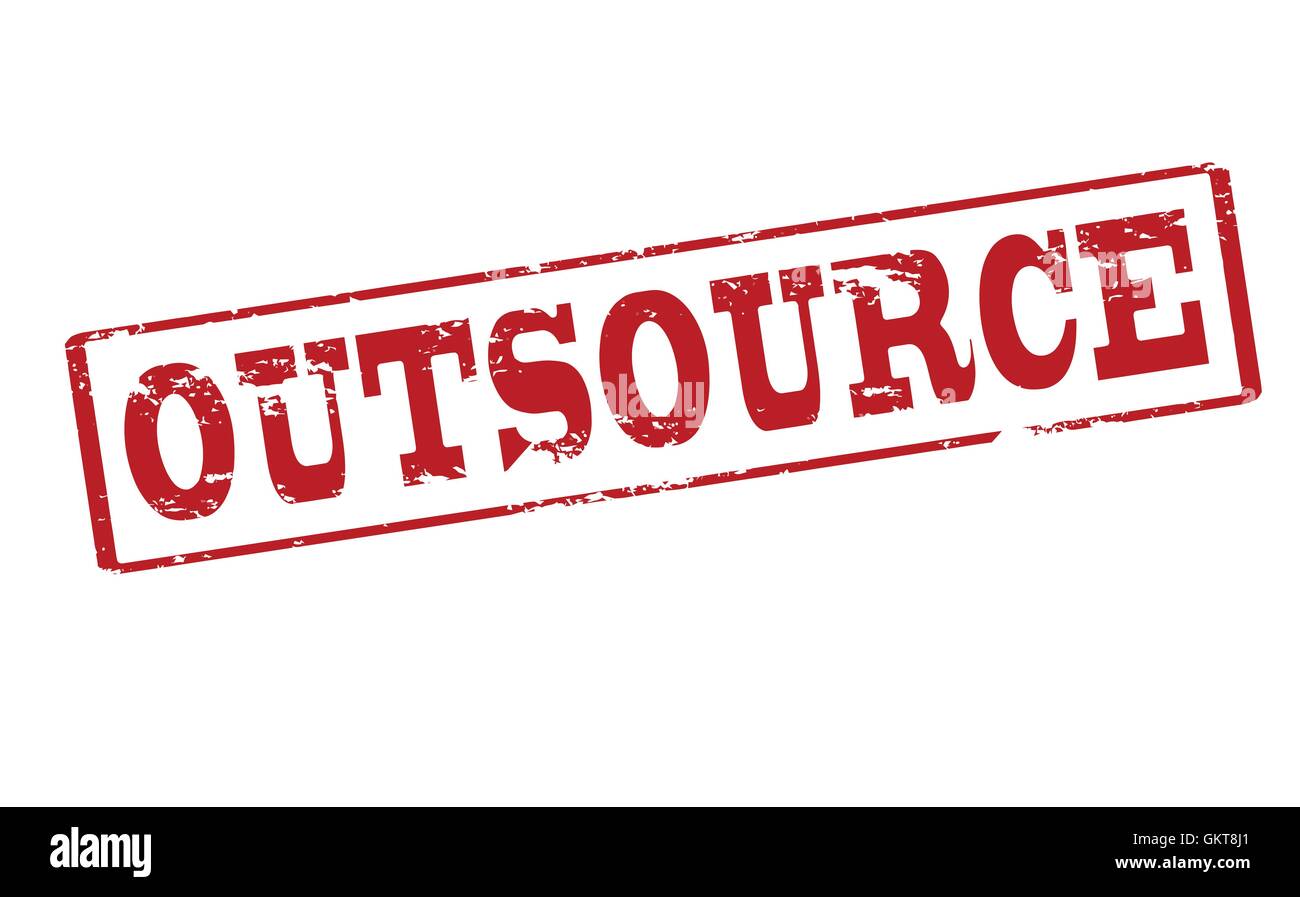 Outsource stamp hi-res stock photography and images - Alamy