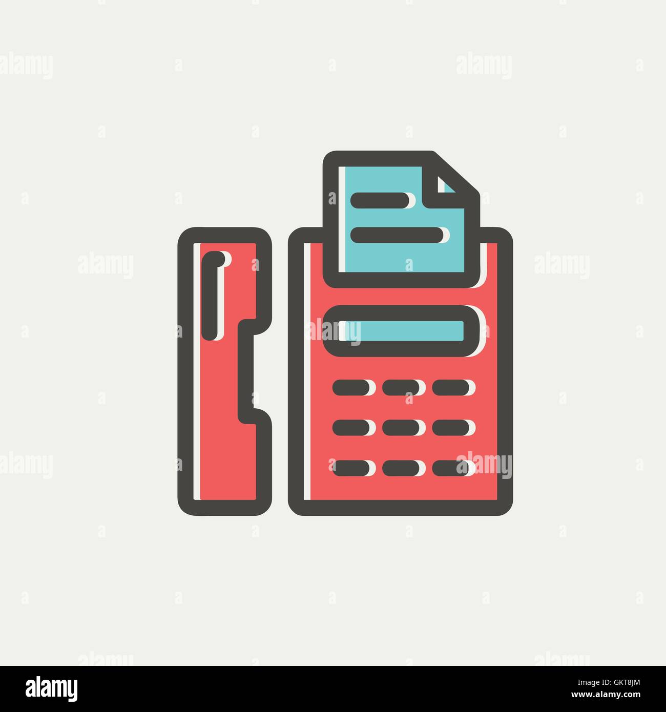 Communications machine Stock Vector Images - Alamy