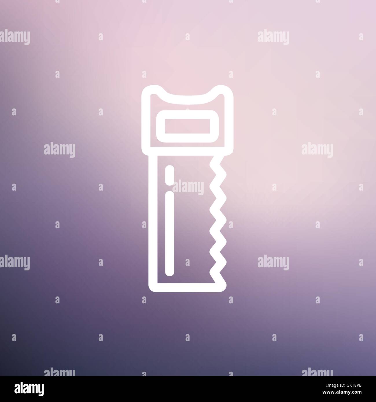 Hand wrench tool line Stock Vector Images - Alamy