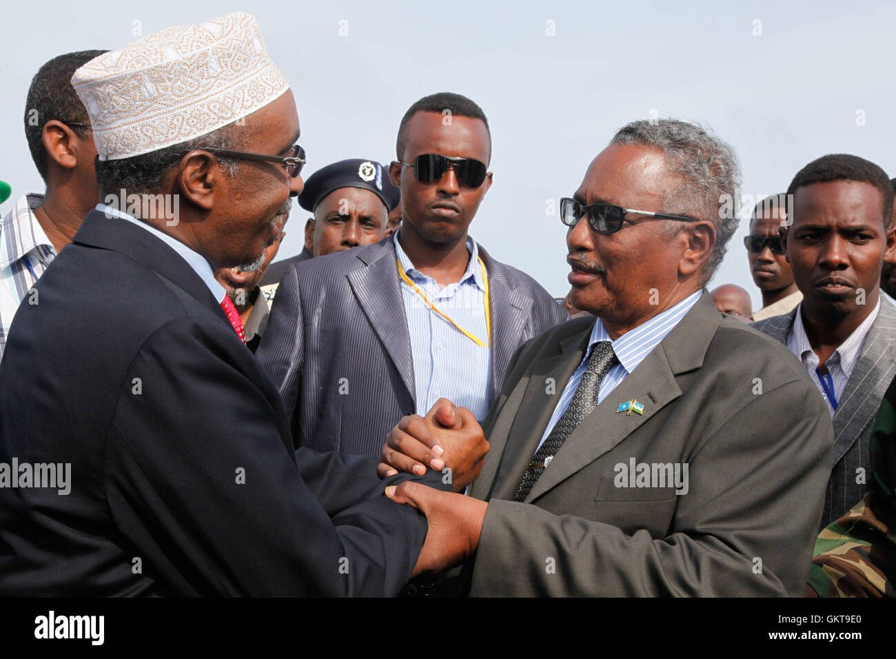 Mogadishu, Somalia, 5th September 2011 - Sharif Hassan Sheikh Aden ...