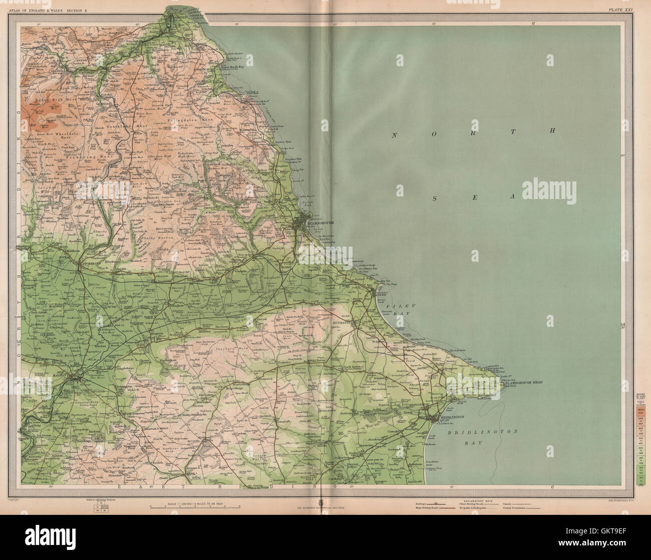 Scarborough filey yorkshire england hi-res stock photography and images ...