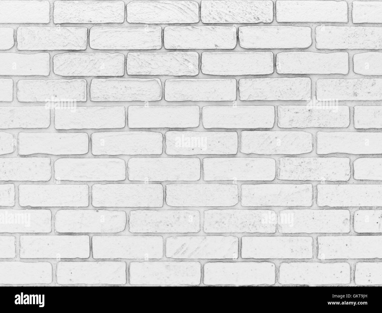 White Brick Pattern Background
