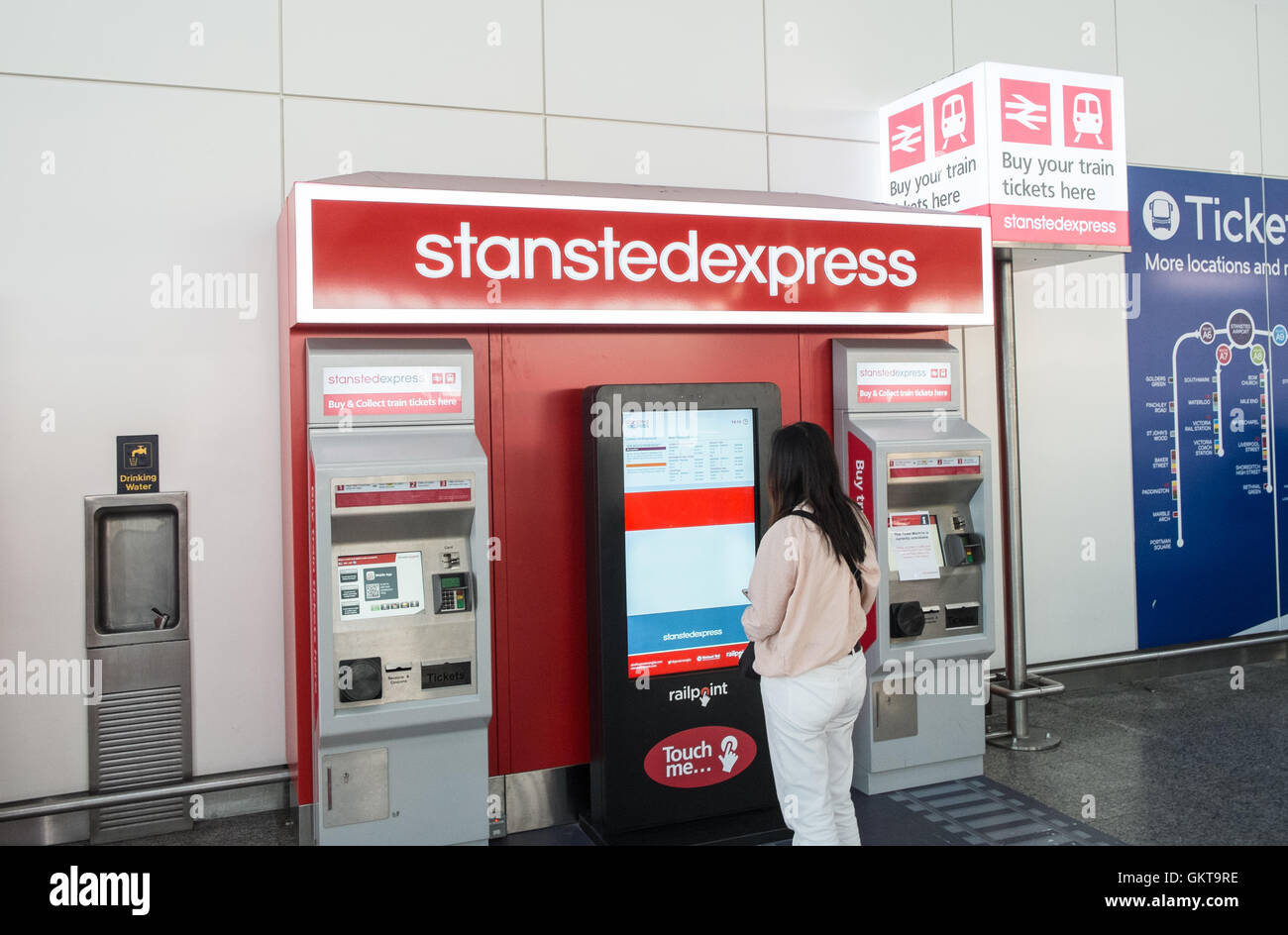 Stansted Airport Train Station High Resolution Stock Photography and ...
