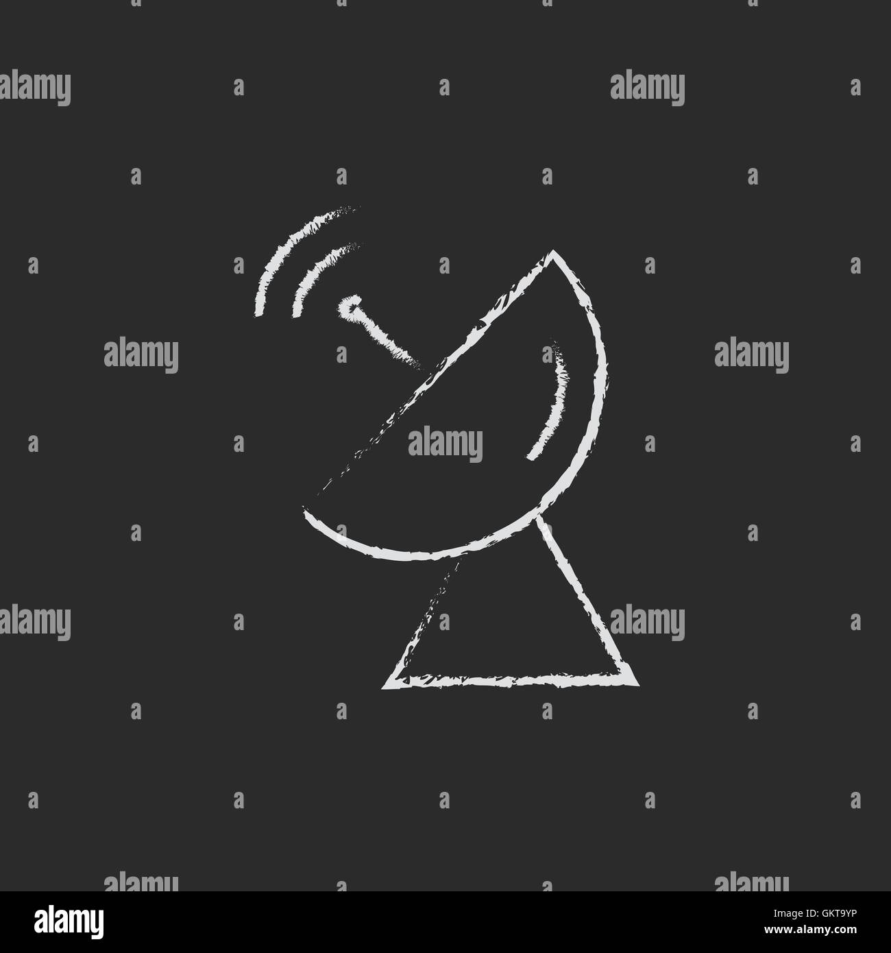 Dish radar Stock Vector Images - Alamy