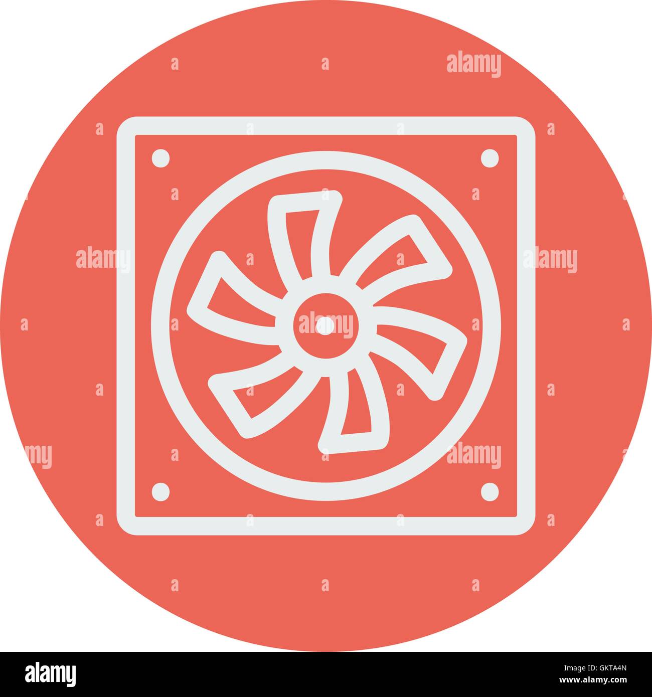 Cooling radiator part line Stock Vector Images - Alamy