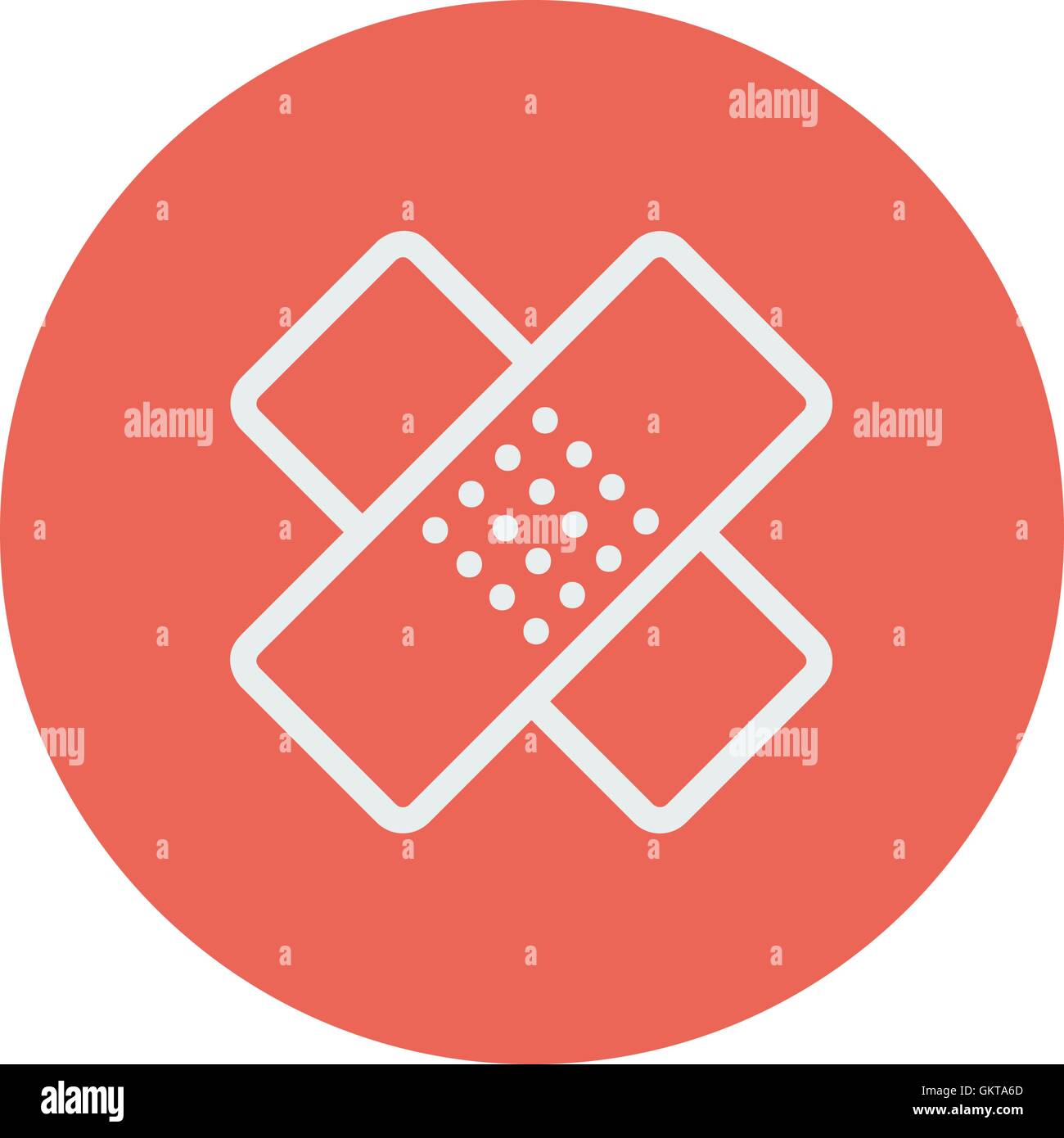 Adhesive plaster icon outline Stock Vector Images - Alamy